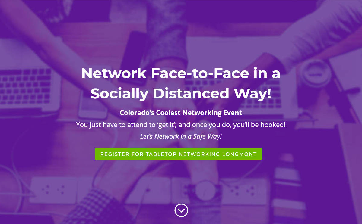 TableTop Networking Longmont is Open for Registration Now! | TableTop ...